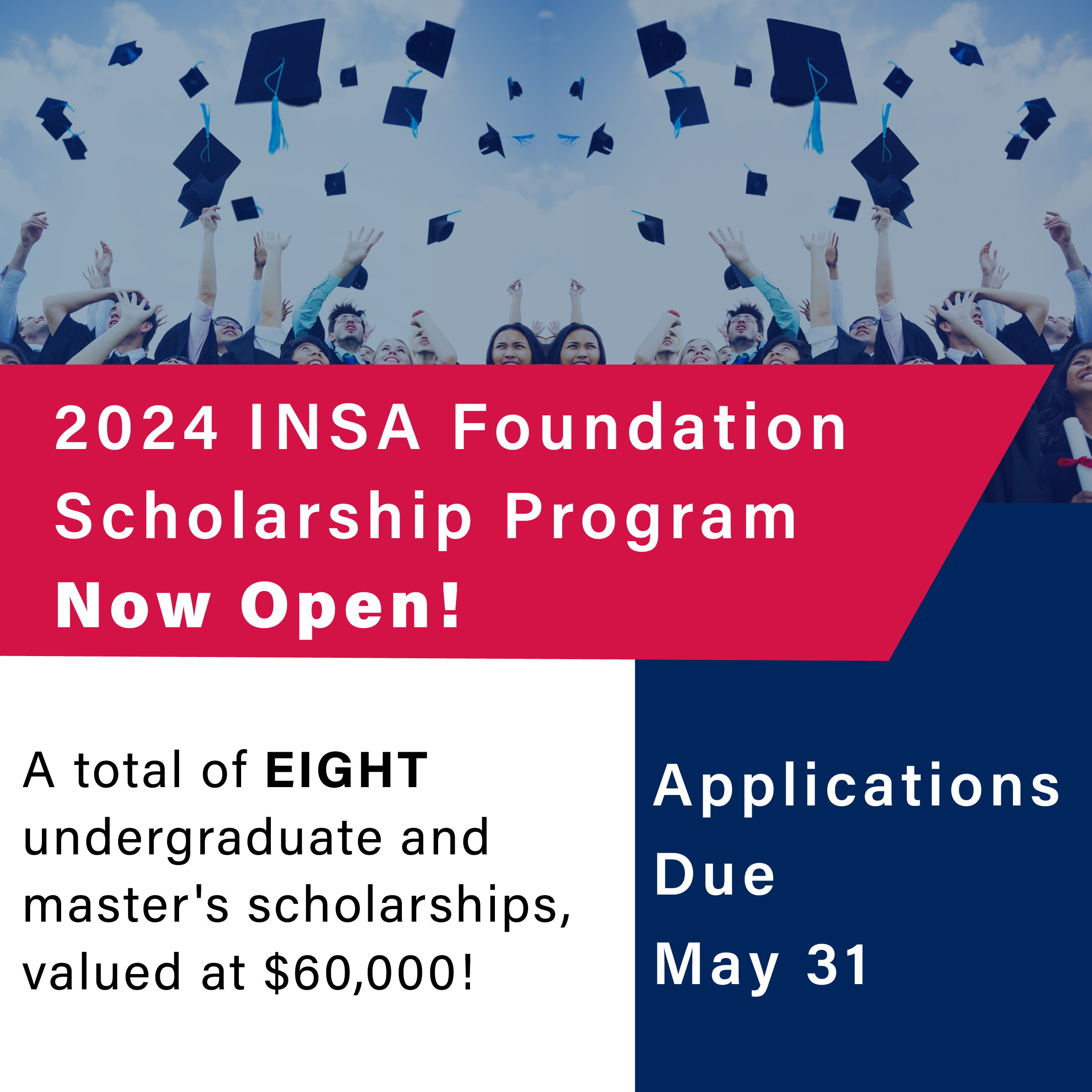 2024 INSF Scholarship Program Now OPEN!