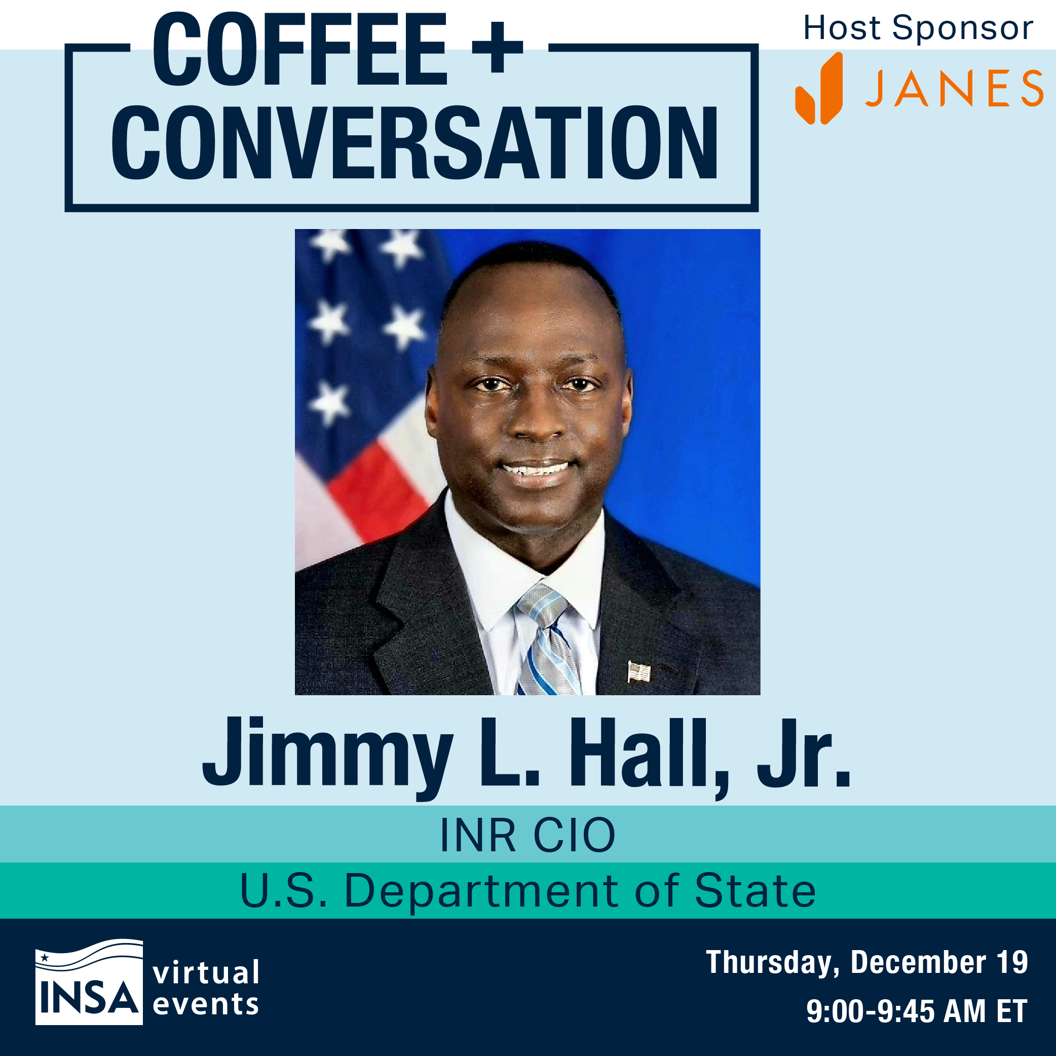 Coffee & Conversation with Jimmy L. Hall, Jr.