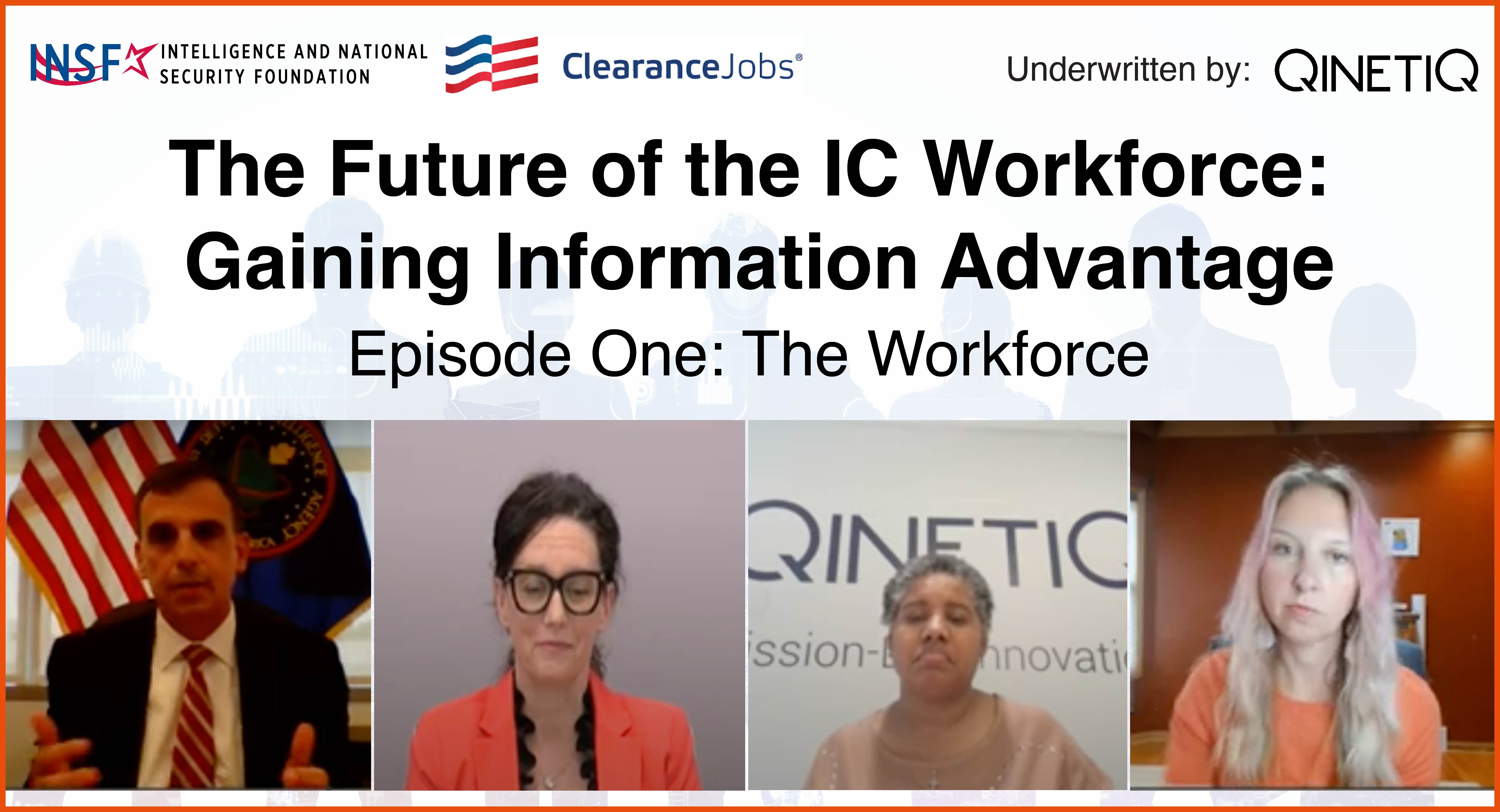 The Future of the IC Workforce: Gaining Information Advantage - Episode ...