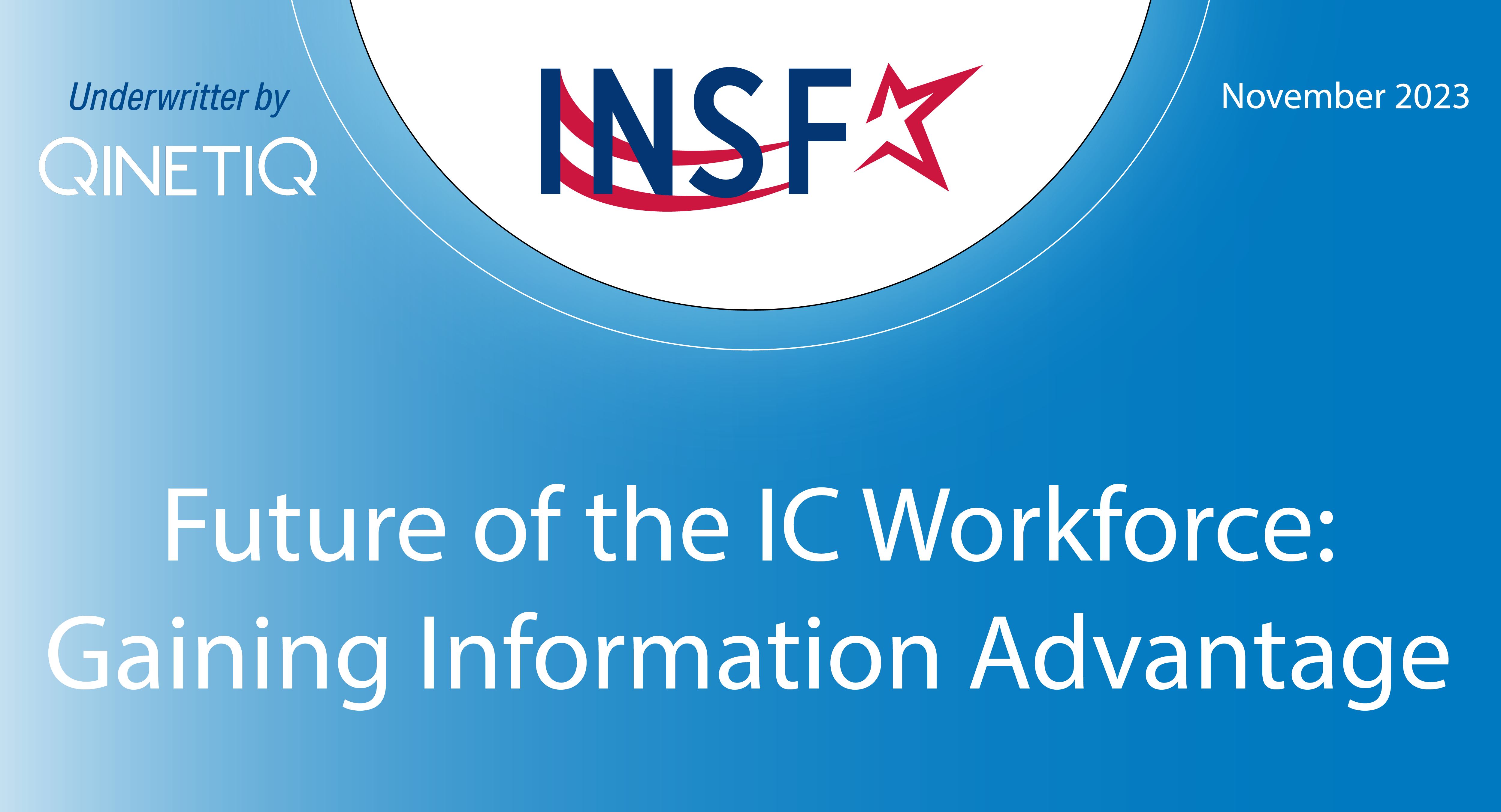 Gaining Information Advantage is focus of New INSF White Paper
